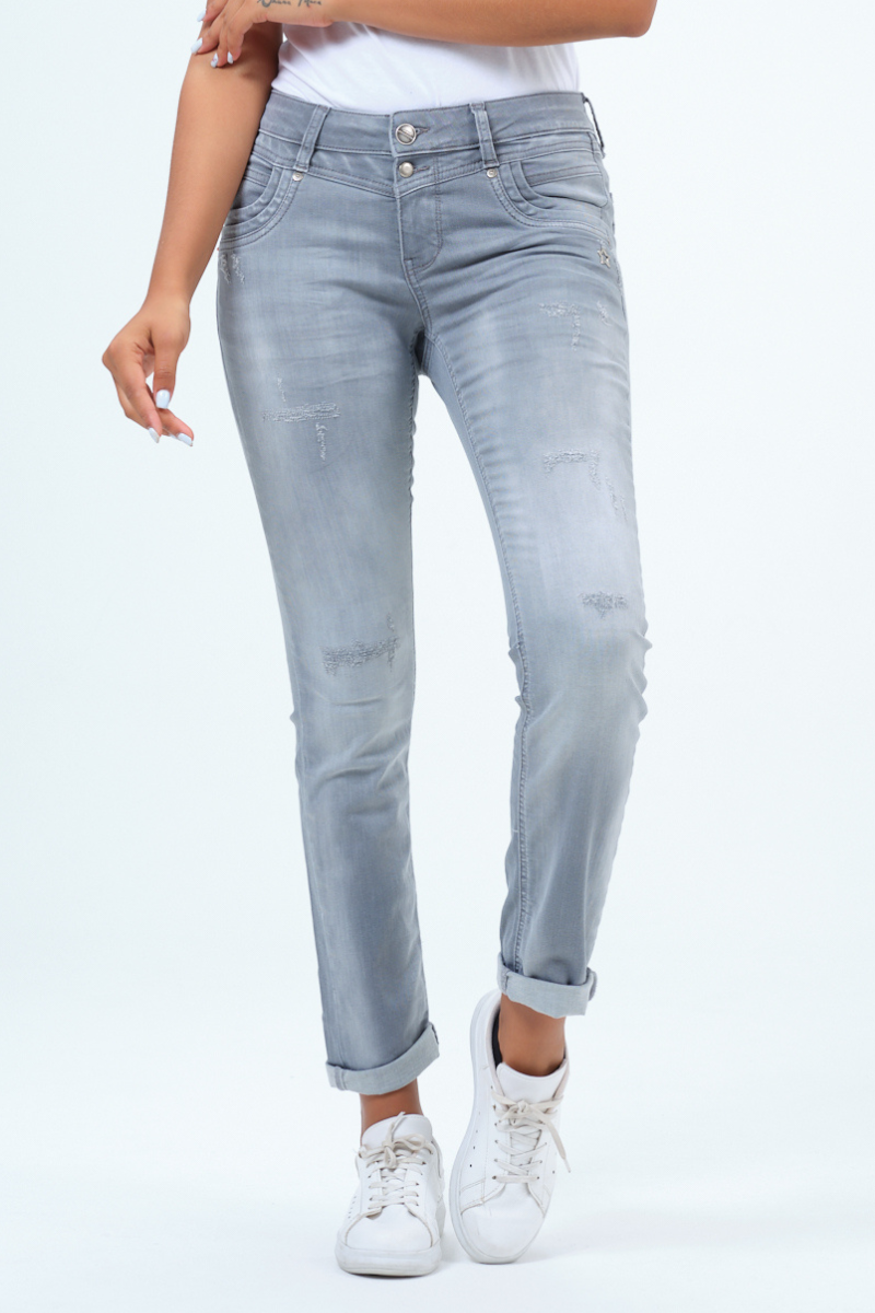 Women's jeans Merle RÖHRE - premium gray - buy now